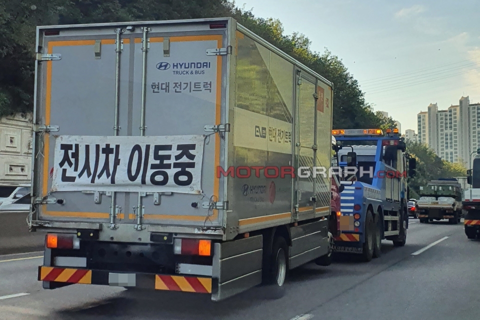 [스파이샷] 현대차, 3.5톤 마이티 전기차 양산 임박…'최대 200km 주행'