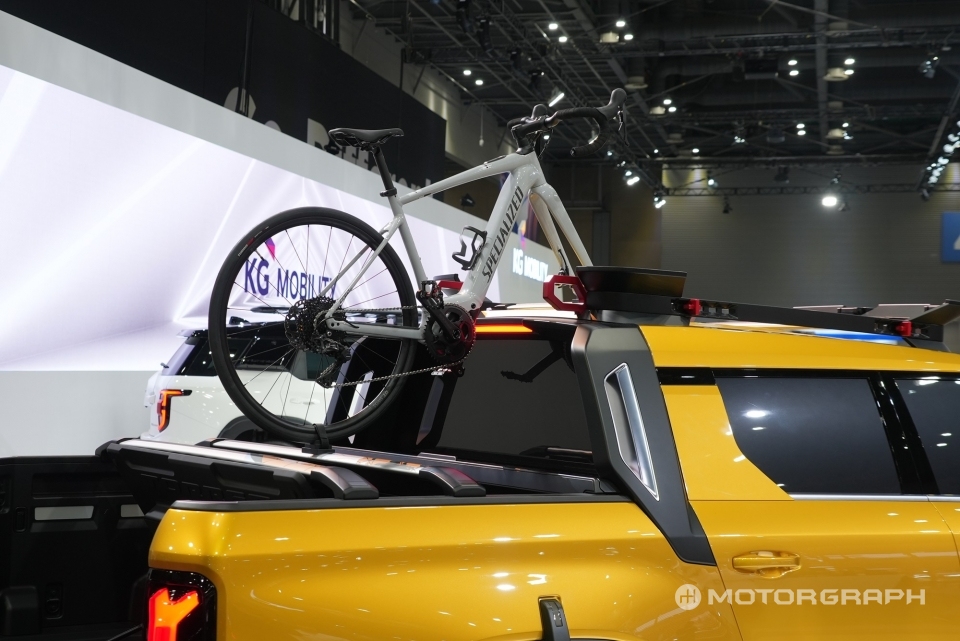 KG O100, '다재다능 토레스 전기픽업' [서울모빌리티쇼]