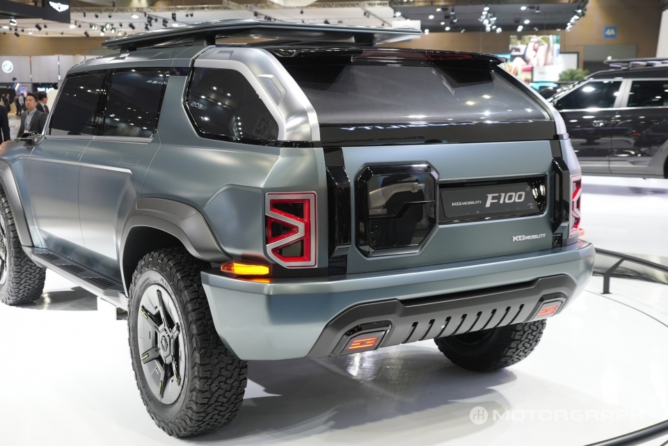 렉스턴 전기차, 이렇게 나올까? KG F100 [서울모빌리티쇼]