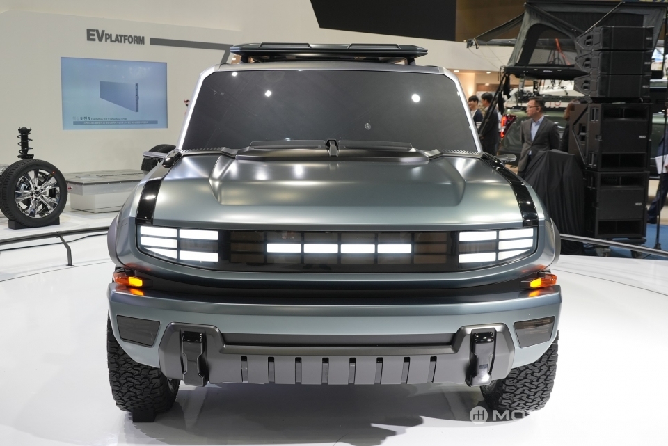 렉스턴 전기차, 이렇게 나올까? KG F100 [서울모빌리티쇼]