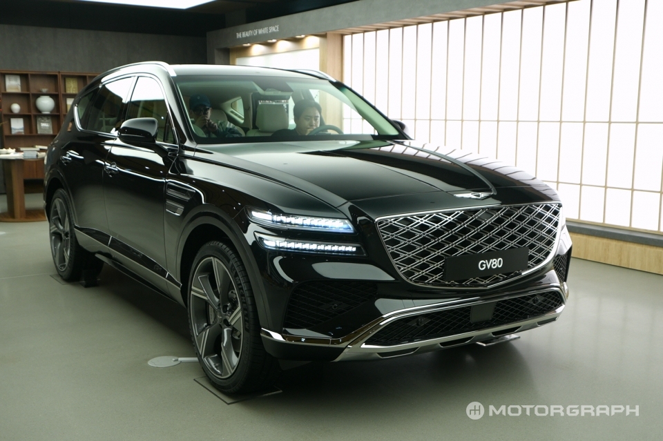 '더 고급스러워졌다' 제네시스 GV80 페이스리프트 [포토]