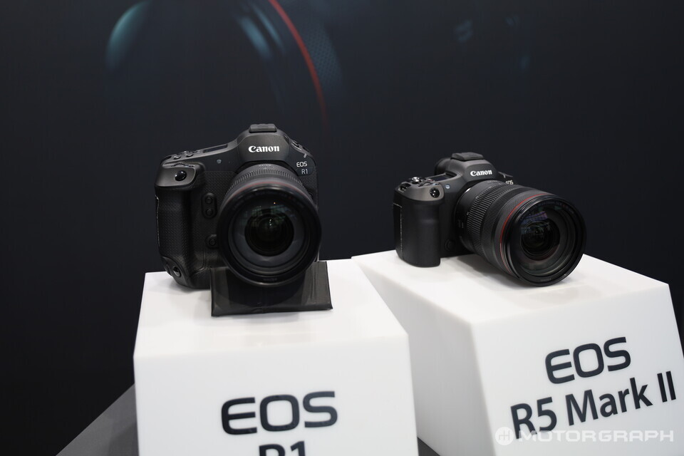 캐논코리아, '딥러닝 기술로 더 강력해진 미러리스' EOS R1·R5 Mark II 출시