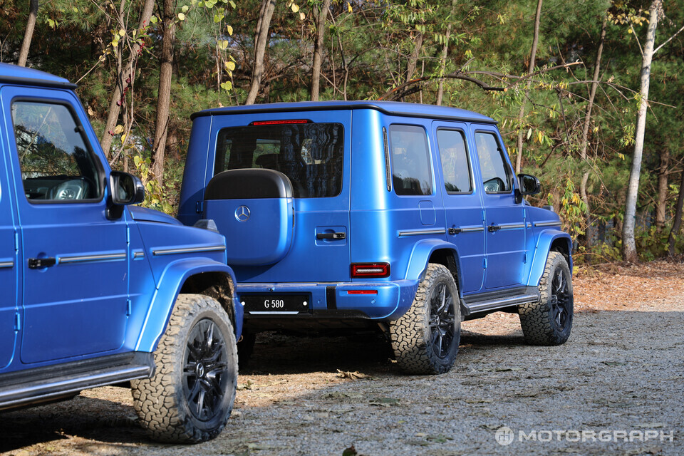 "놀랍게도 전기차입니다" 벤츠 G 580 with EQ Technology [포토]