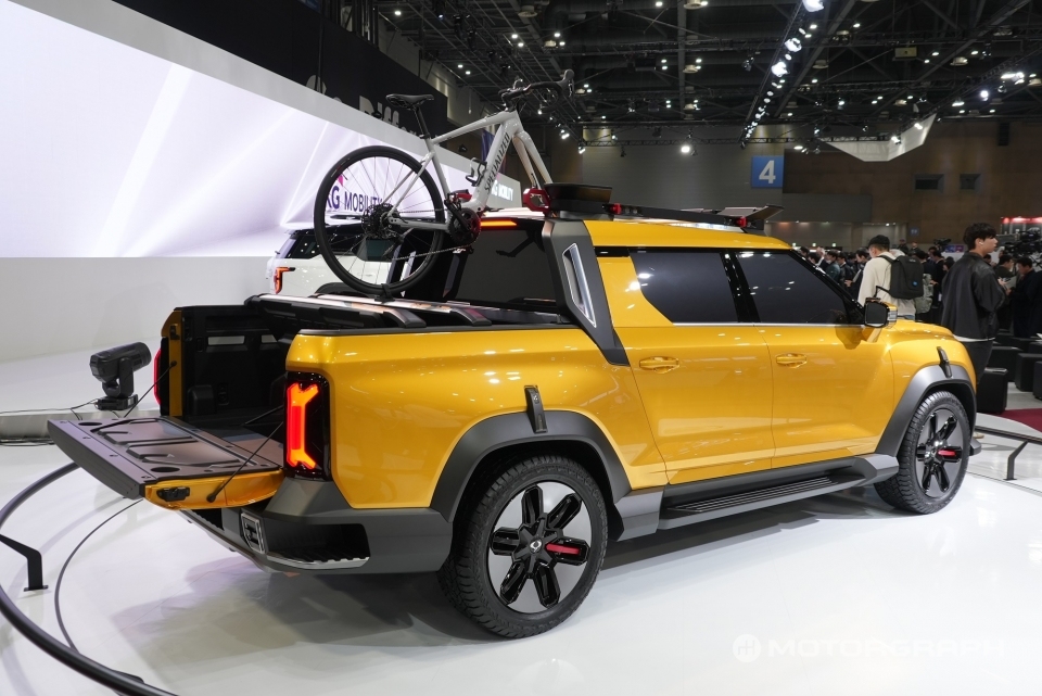 '토레스 픽업' 본명은 '무쏘 EV5' 확정! "주행거리는 401km"