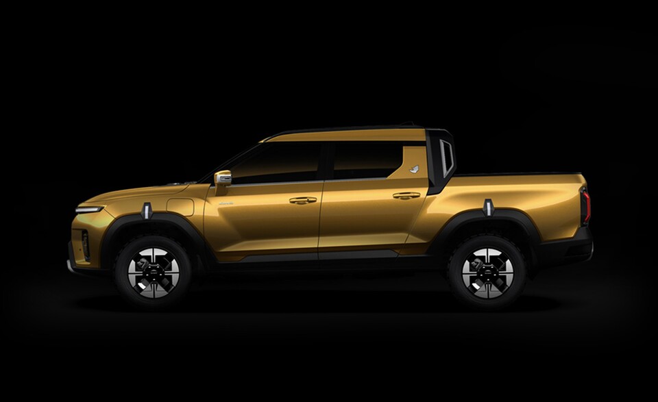 "코뿔소처럼 강하게" KGM, 픽업 브랜드 '무쏘' 첫 차는 '무쏘 EV'