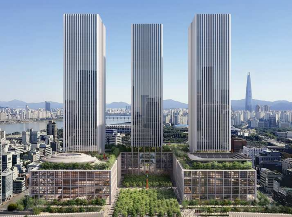 '마천루의 저주 피하나?' 현대차그룹, GBC '105층→54층 3개 동' 변경안 제출